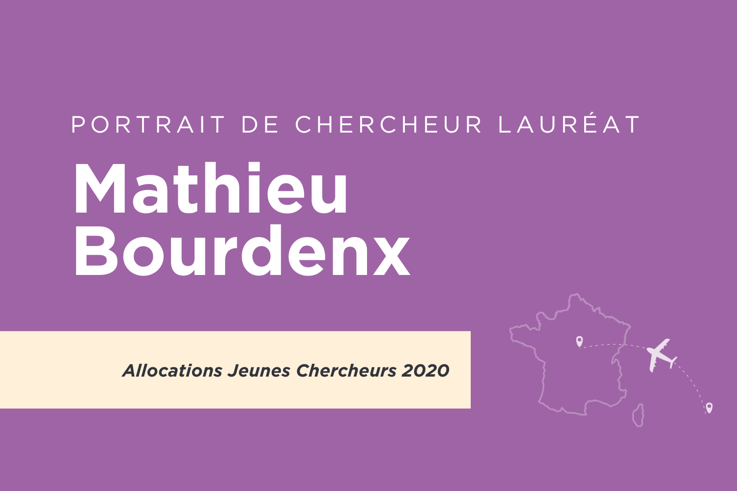 Portrait de chercheur lauréat : Mathieu Bourdenx - Fondation Alzheimer