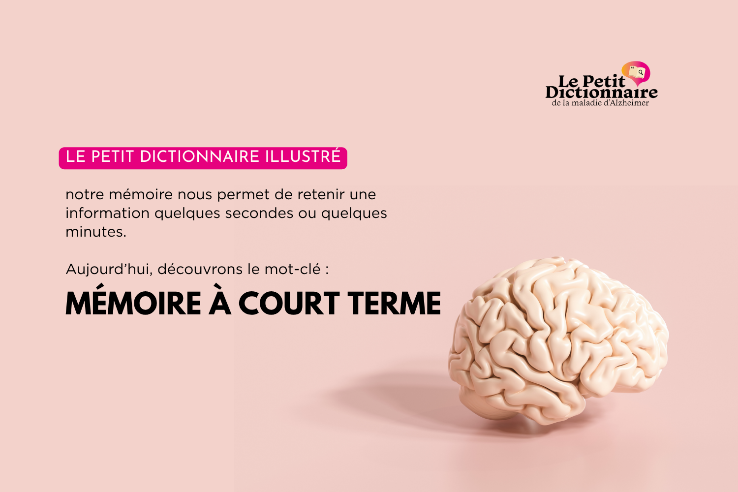 Qu'est-ce que la mémoire à court terme ? - Fondation Alzheimer