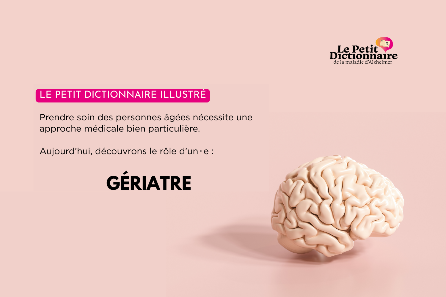 Qu'est-ce qu'un gériatre ? - Fondation Alzheimer
